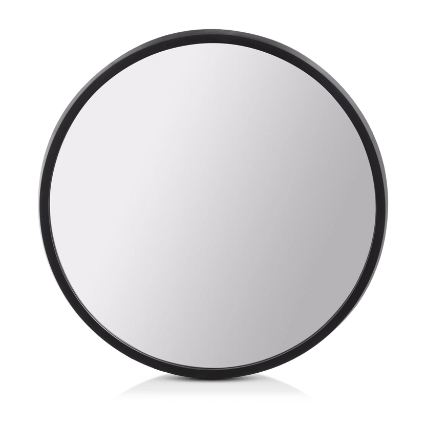 Round Mirror with Black Frame – Bouclair