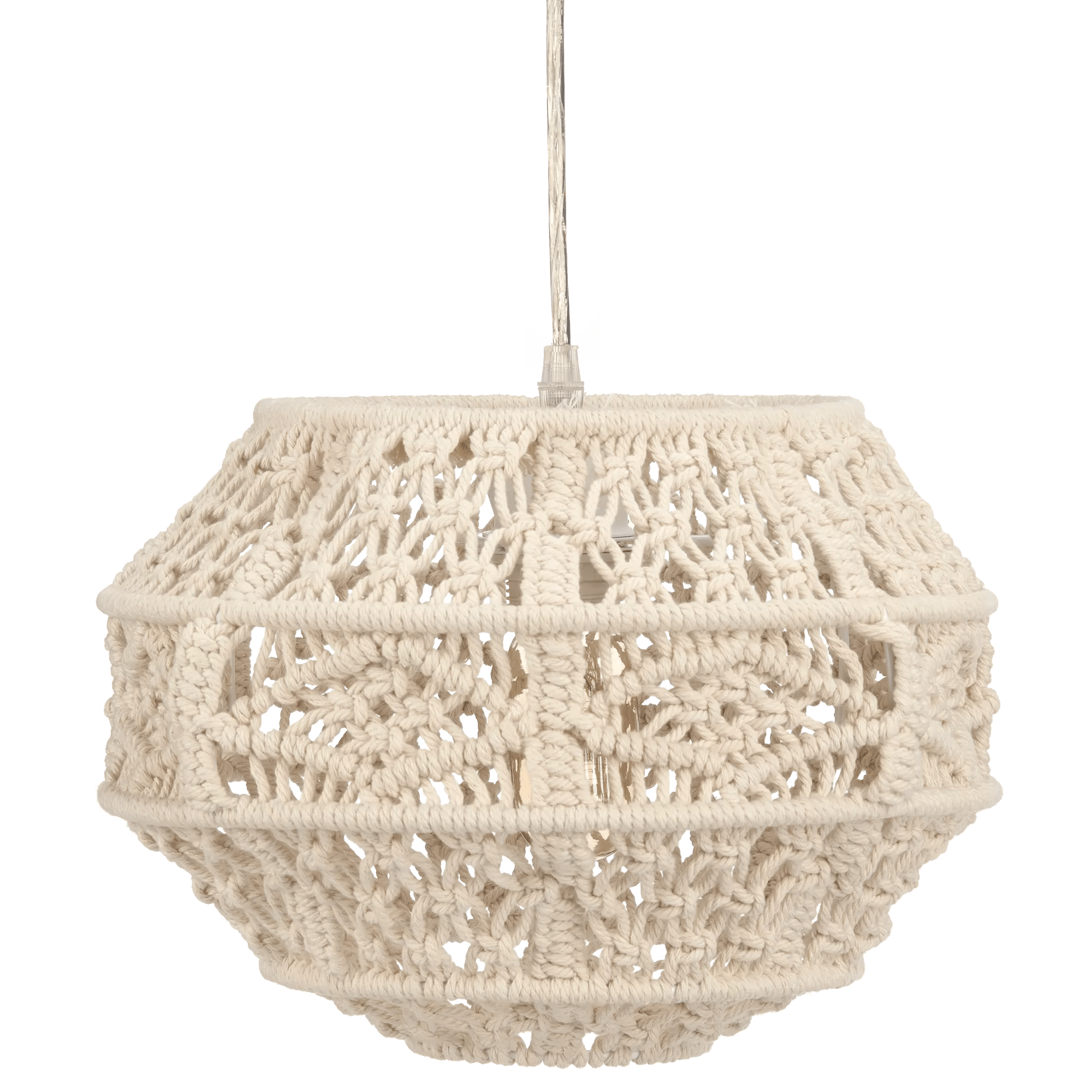 Macrame Ceiling Lamp – Bouclair