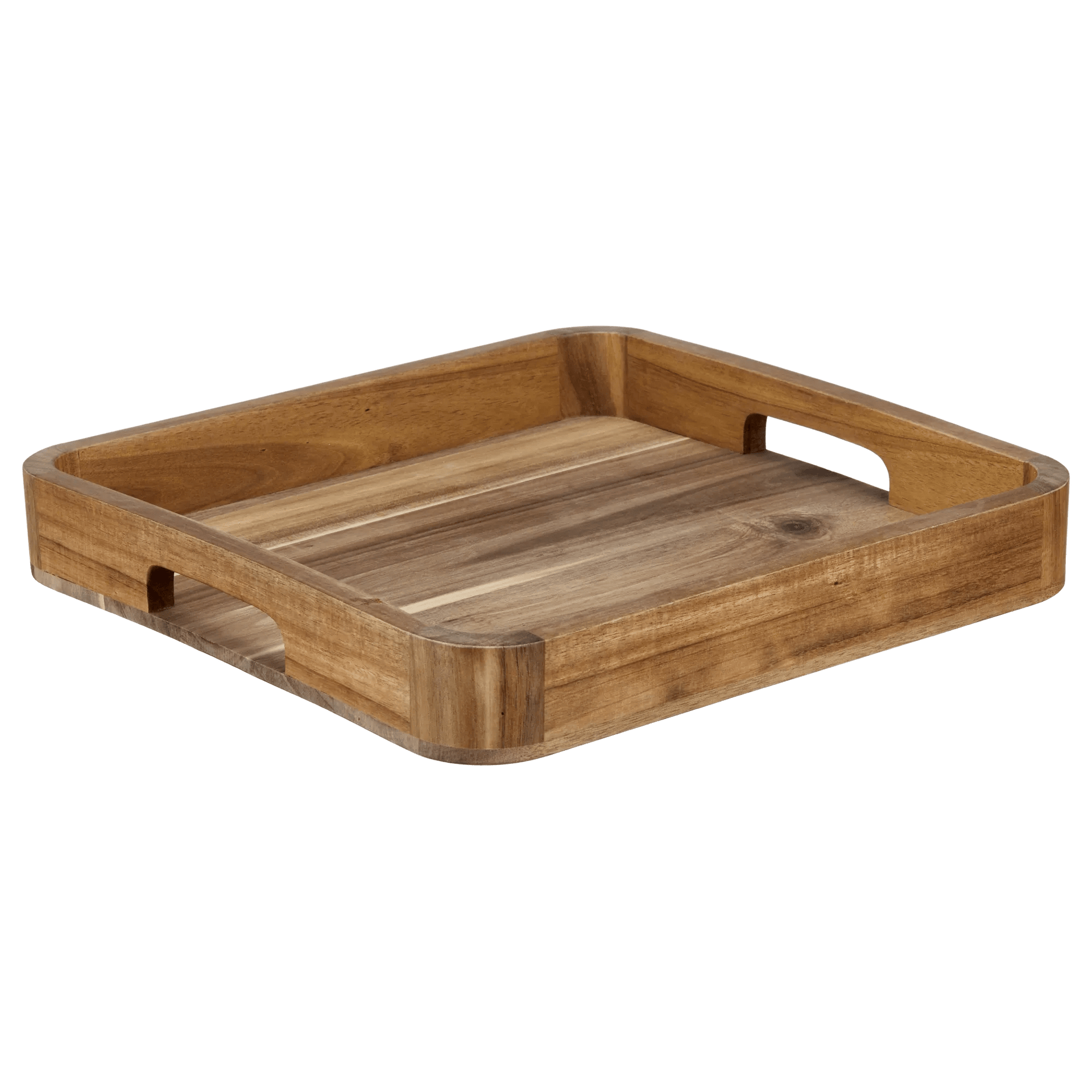 Square Acacia Wood Tray – Bouclair