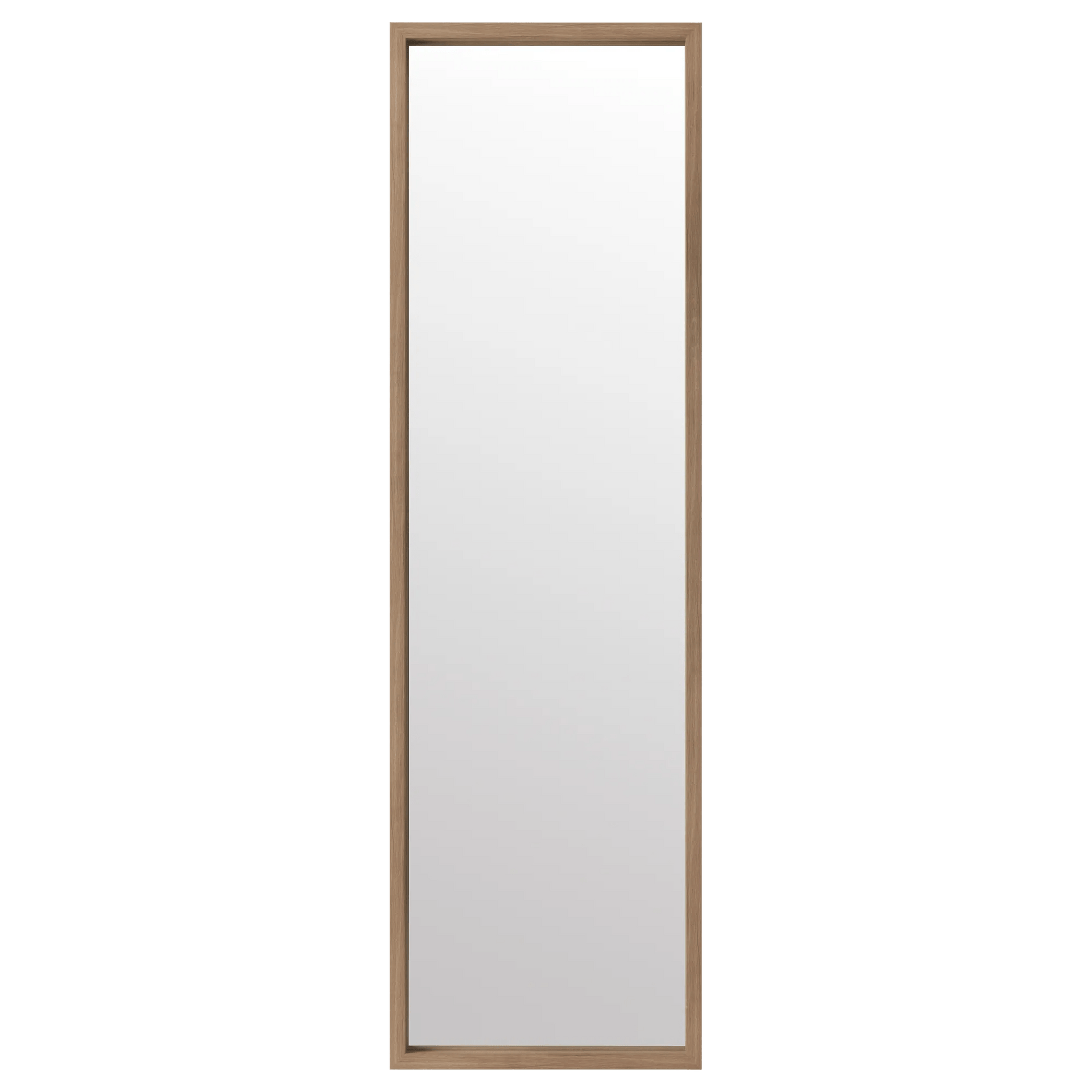 Miroir plein pied avec cadre en bois – Bouclair