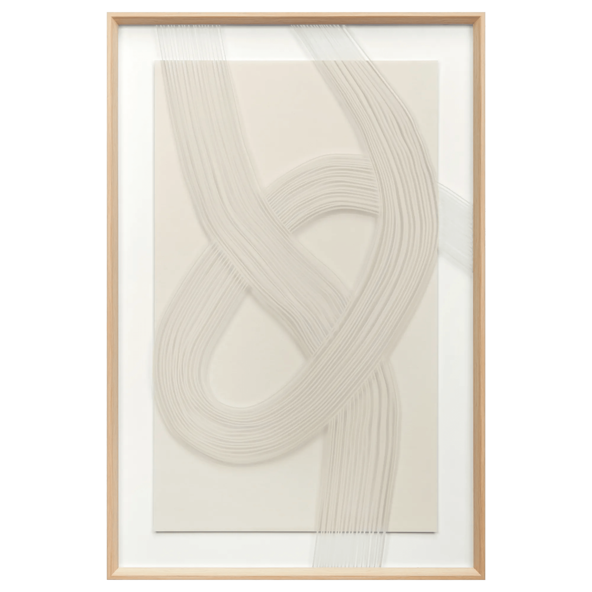 3D Lignes sur verre Art mural – Bouclair