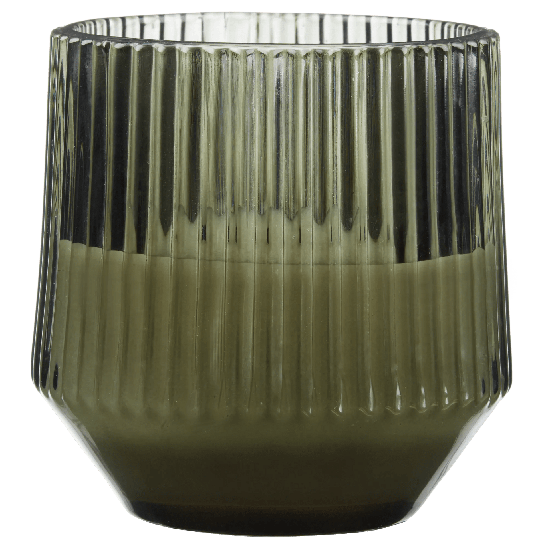 Ribbed Glass LED Candle – Bouclair