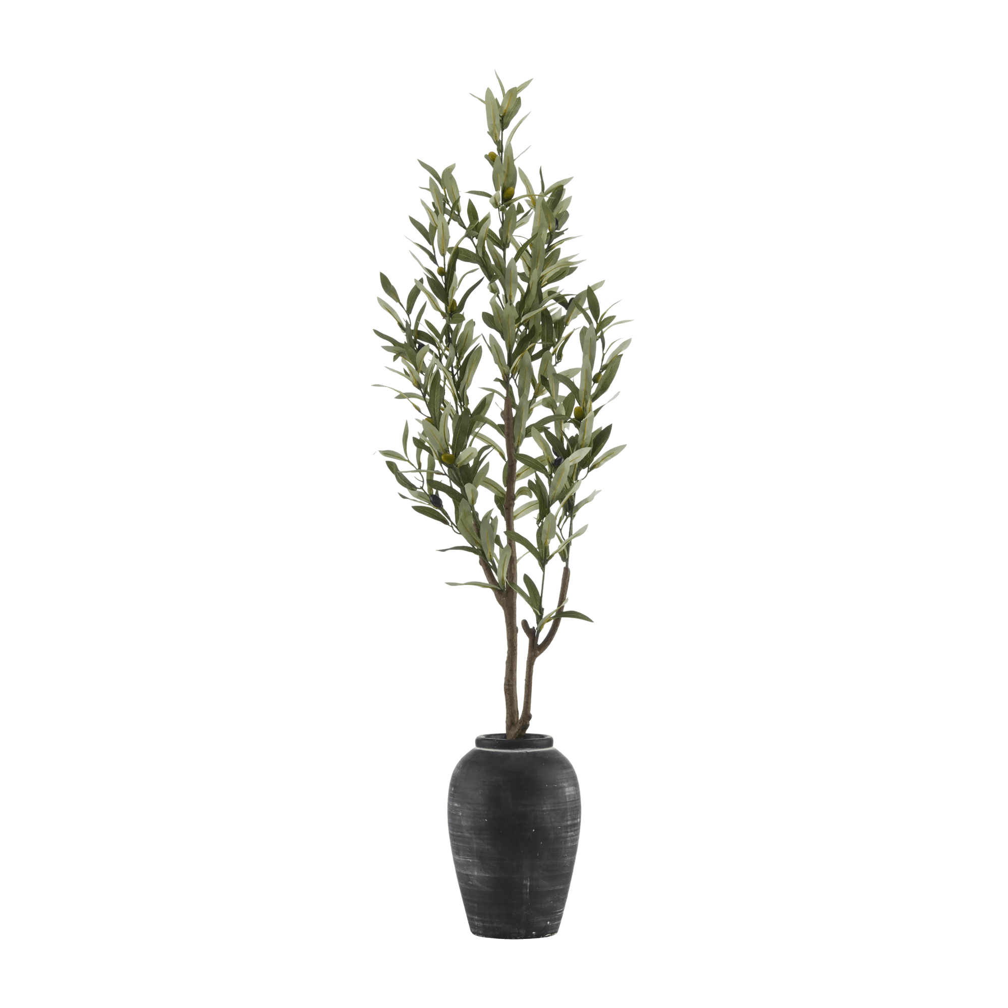 Artificial Olive Tree in Ceramic Vase – Bouclair