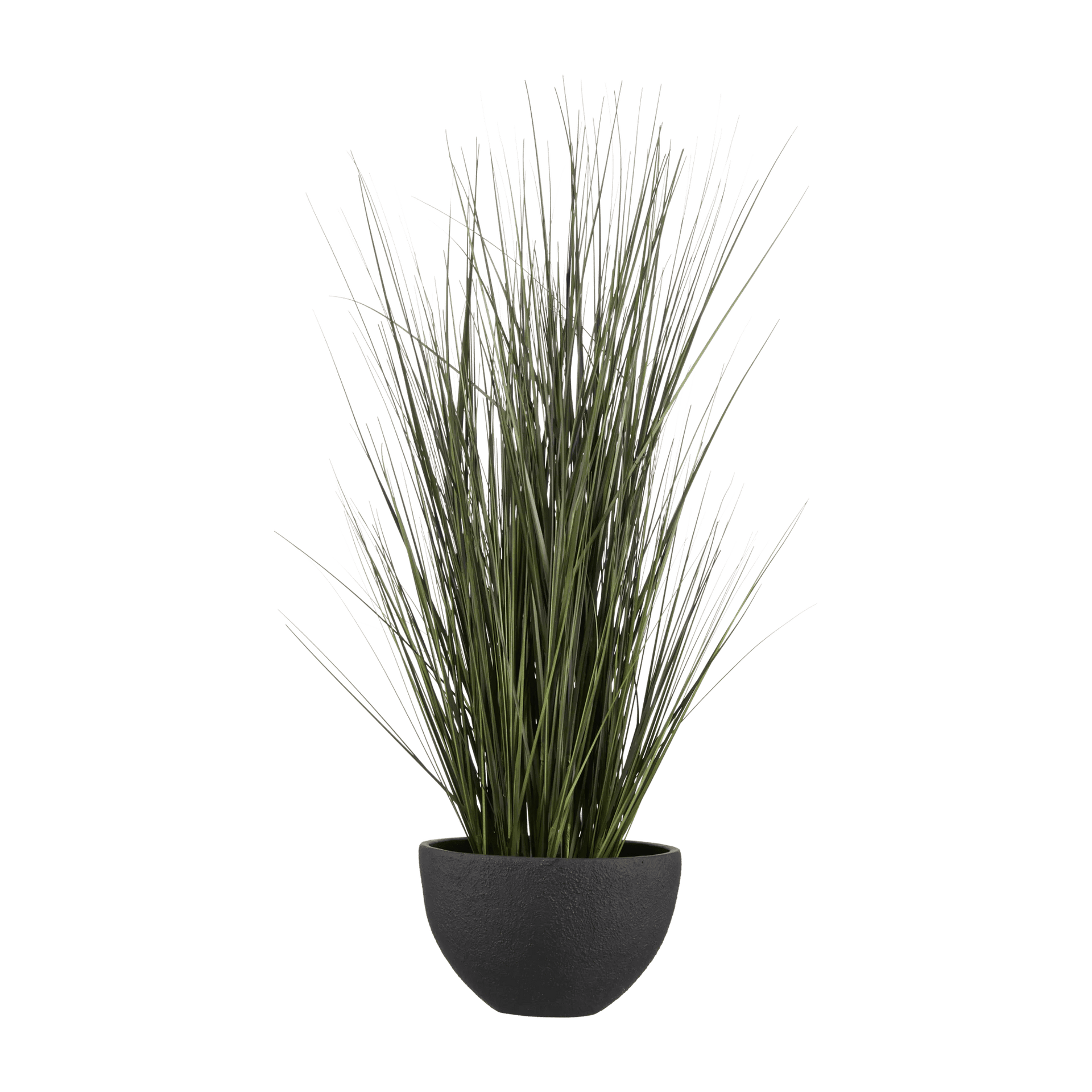 Artificial Grass in Black Ceramic Pot – Bouclair