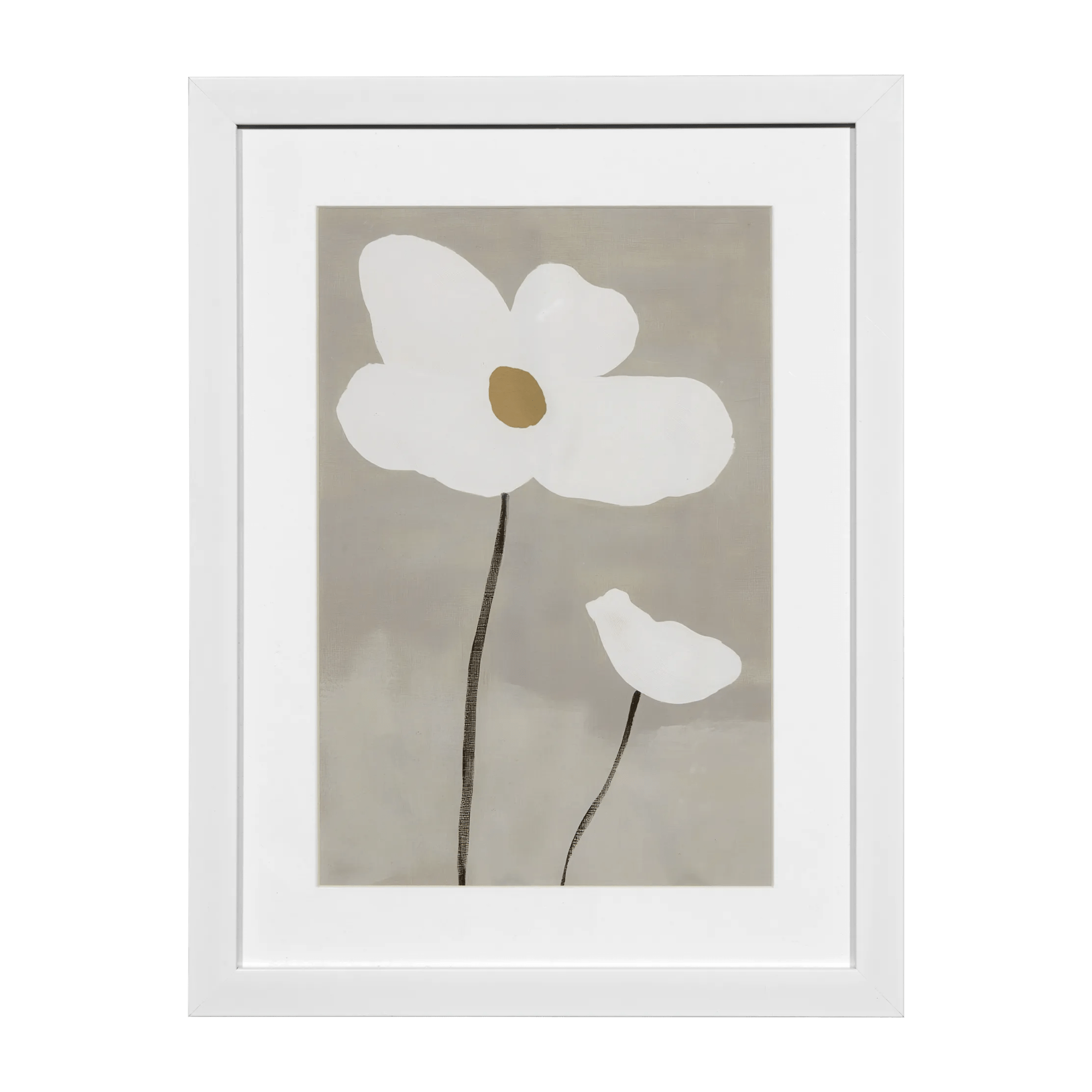 Simple Flower Framed Art – Bouclair