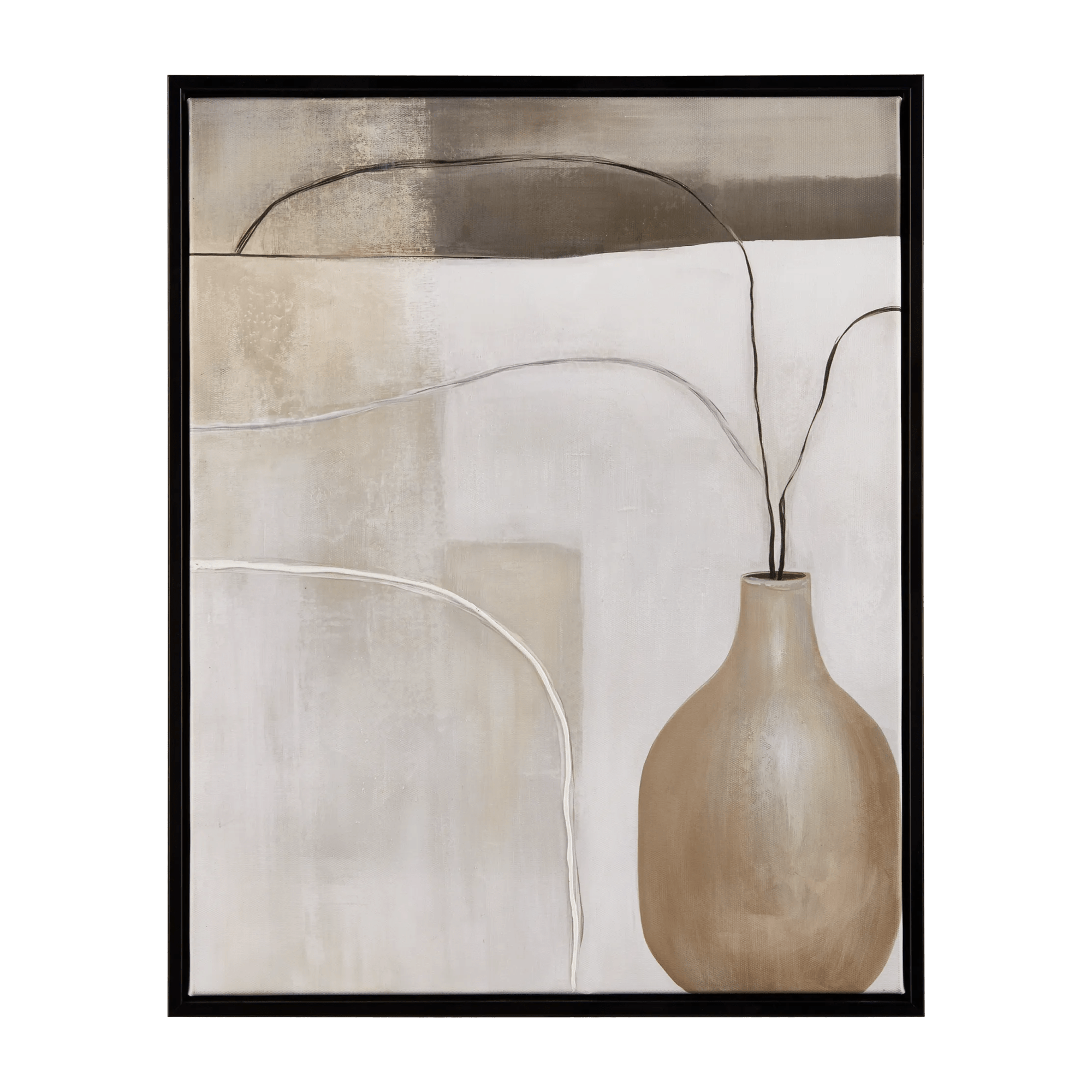 Cadre mural avec vase – Bouclair