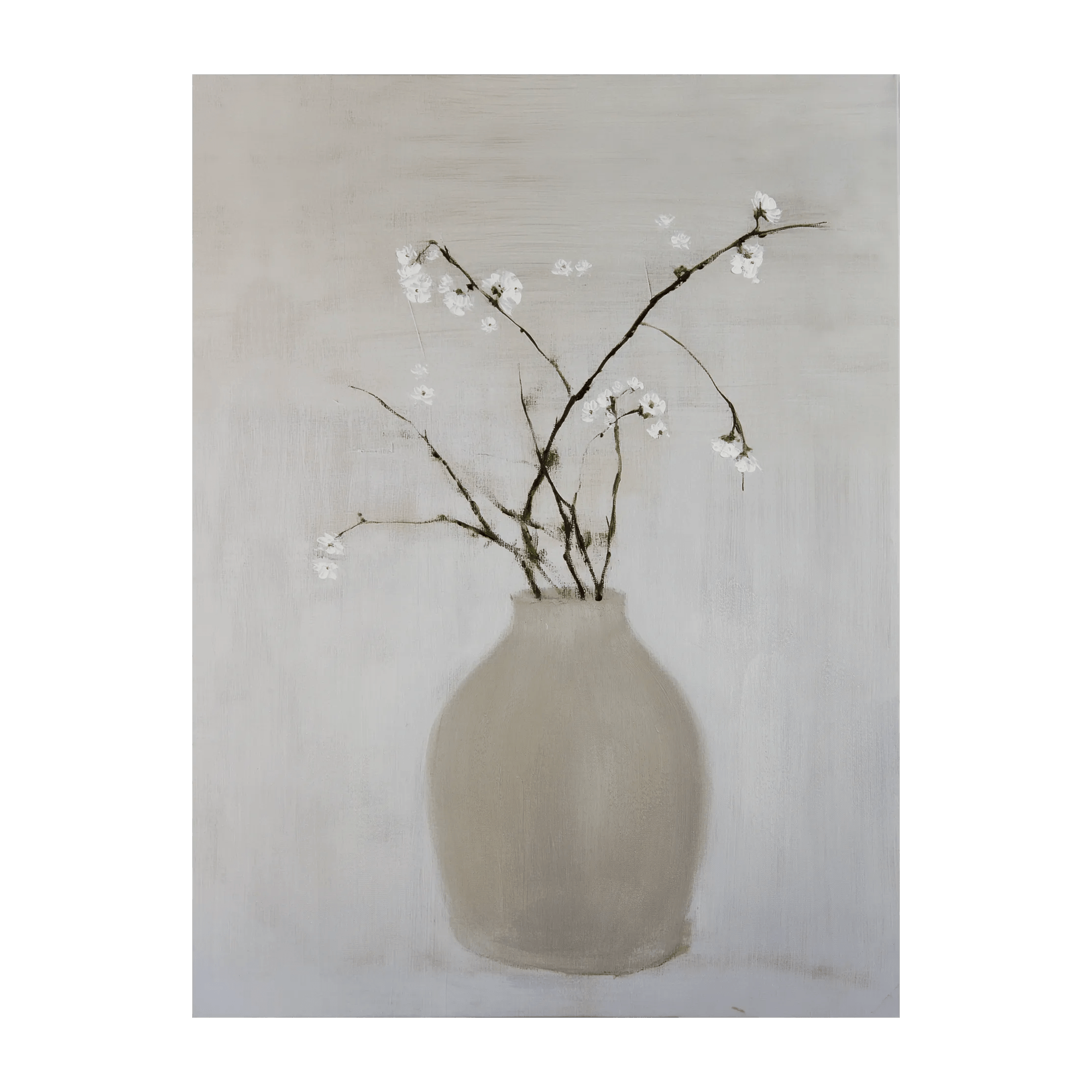 Gel-Embellished Vase with Flower Stems – Bouclair
