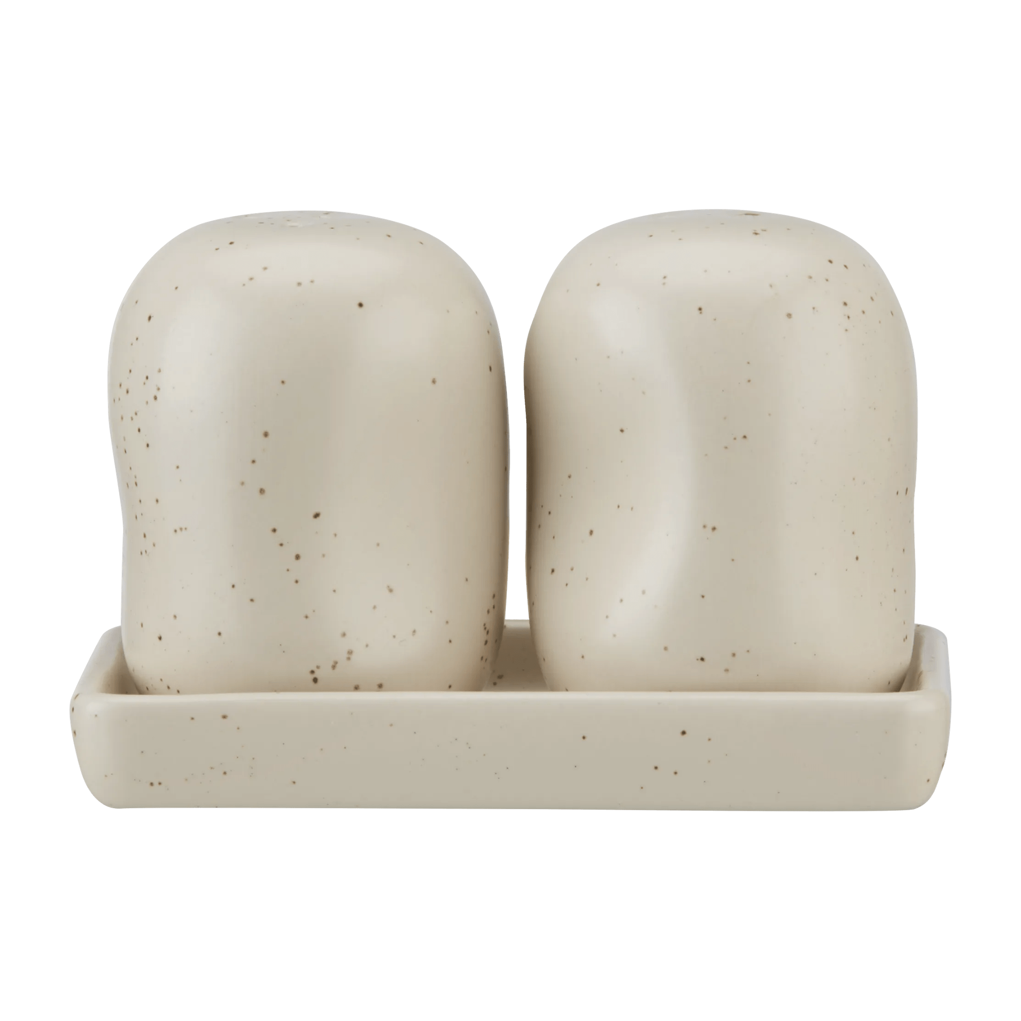 Set of Salt and Pepper Shakers on Tray – Bouclair