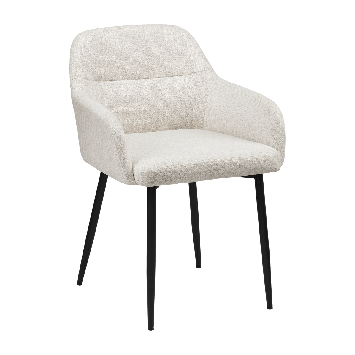 Fabric and Metal Accent Chair – Bouclair